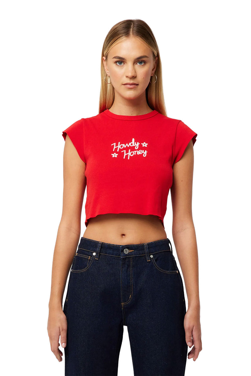 Abrand 90's Rib Cut Off Tee – Sanbah Australia
