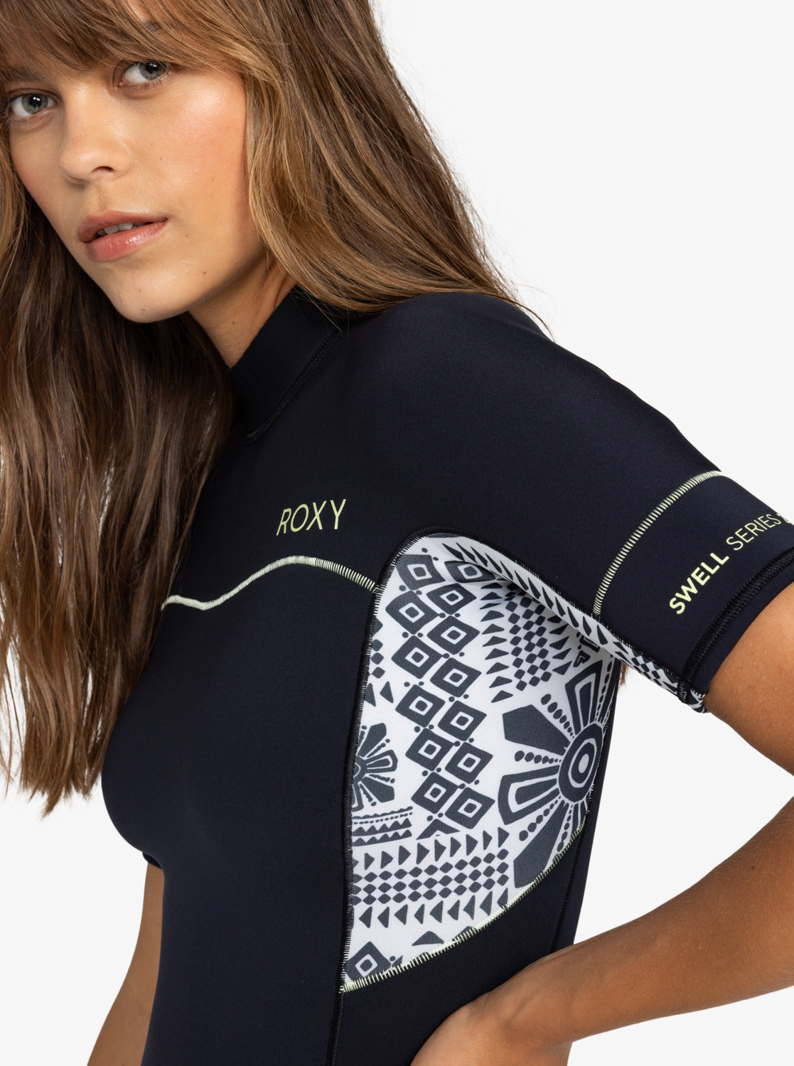 ROXY Womens 2mm Swell Series Short Sleeve Back Zip Springsuit – Sanbah ... ROXY Womens 2mm Swell Series Short Sleeve Back Zip Springsuit – Sanbah ...