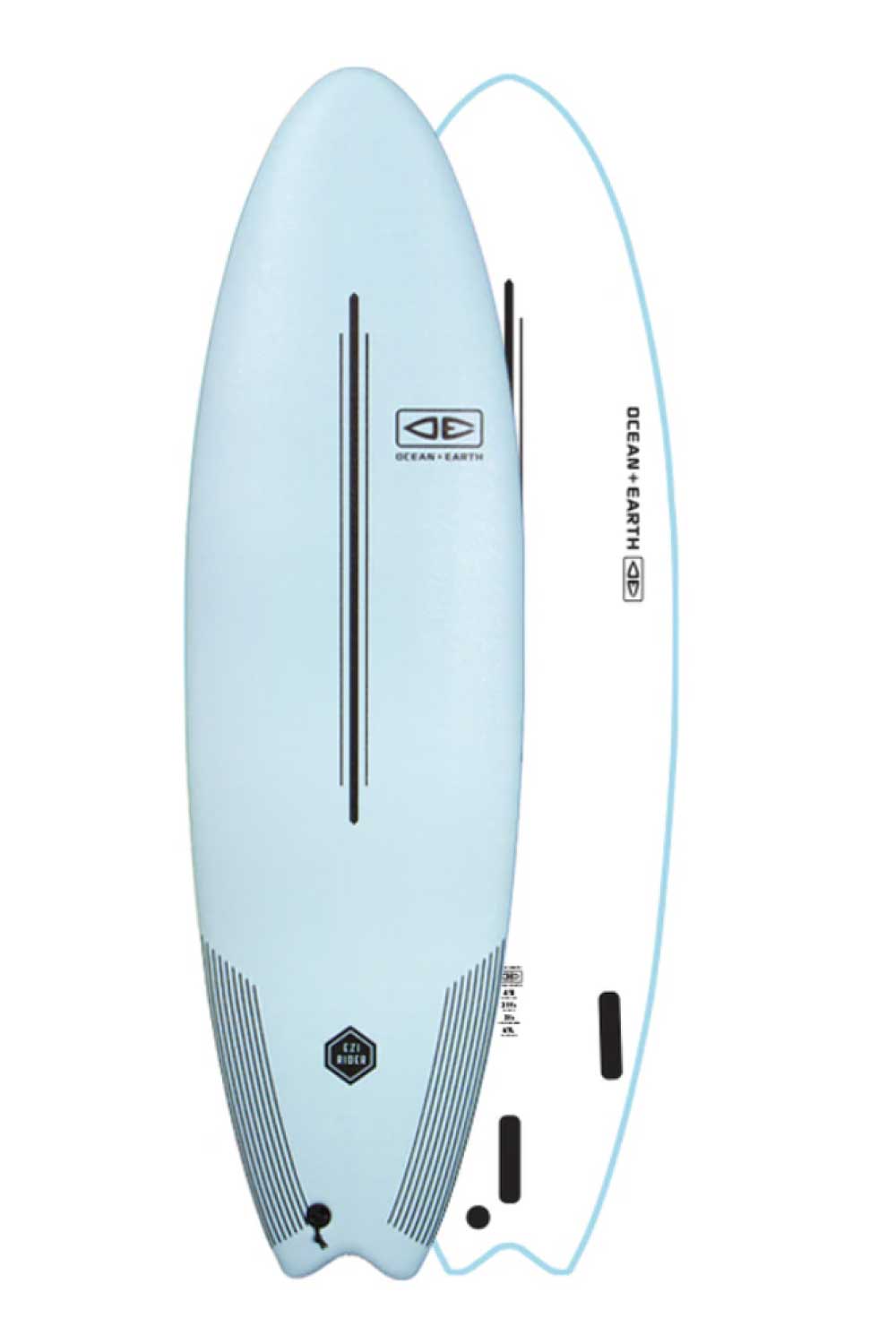 6ft Ocean & Earth Ezi-Rider Softboard – Sanbah Australia